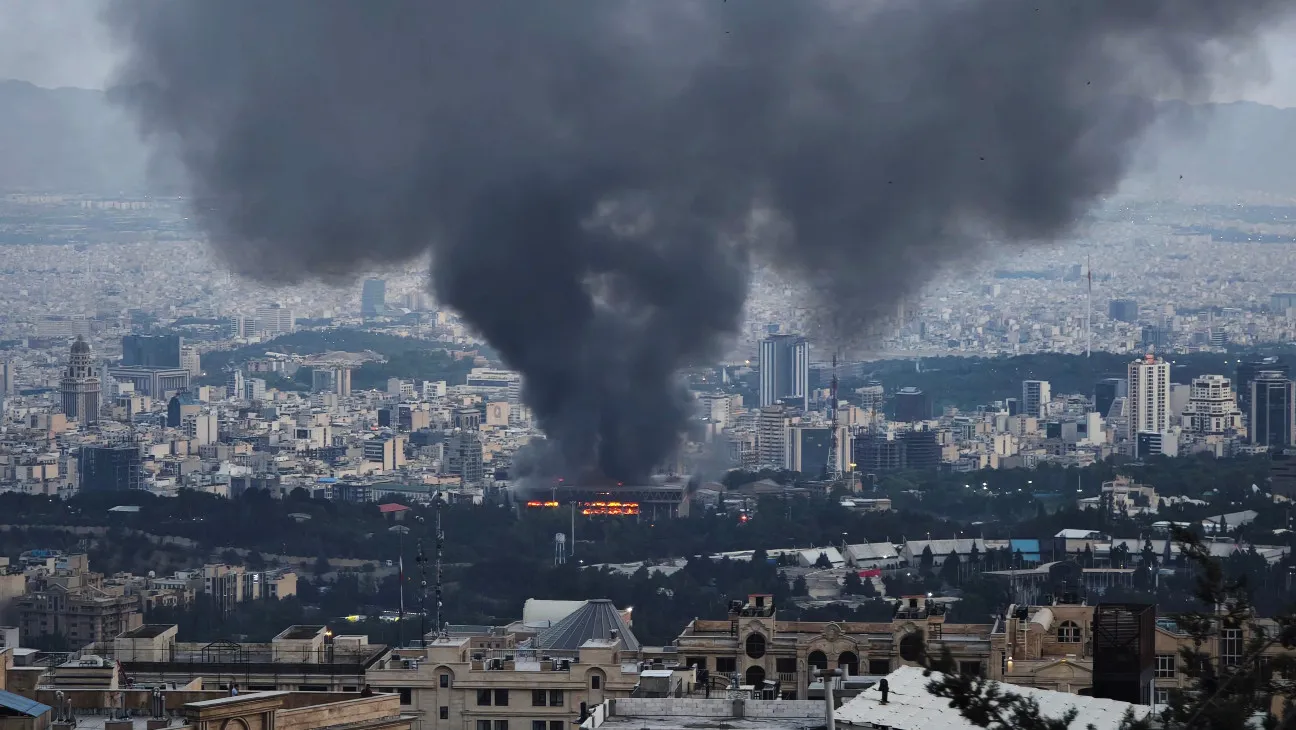 Iranian State TV Struck as Iran Begs Trump to Make Israel Stop War ...