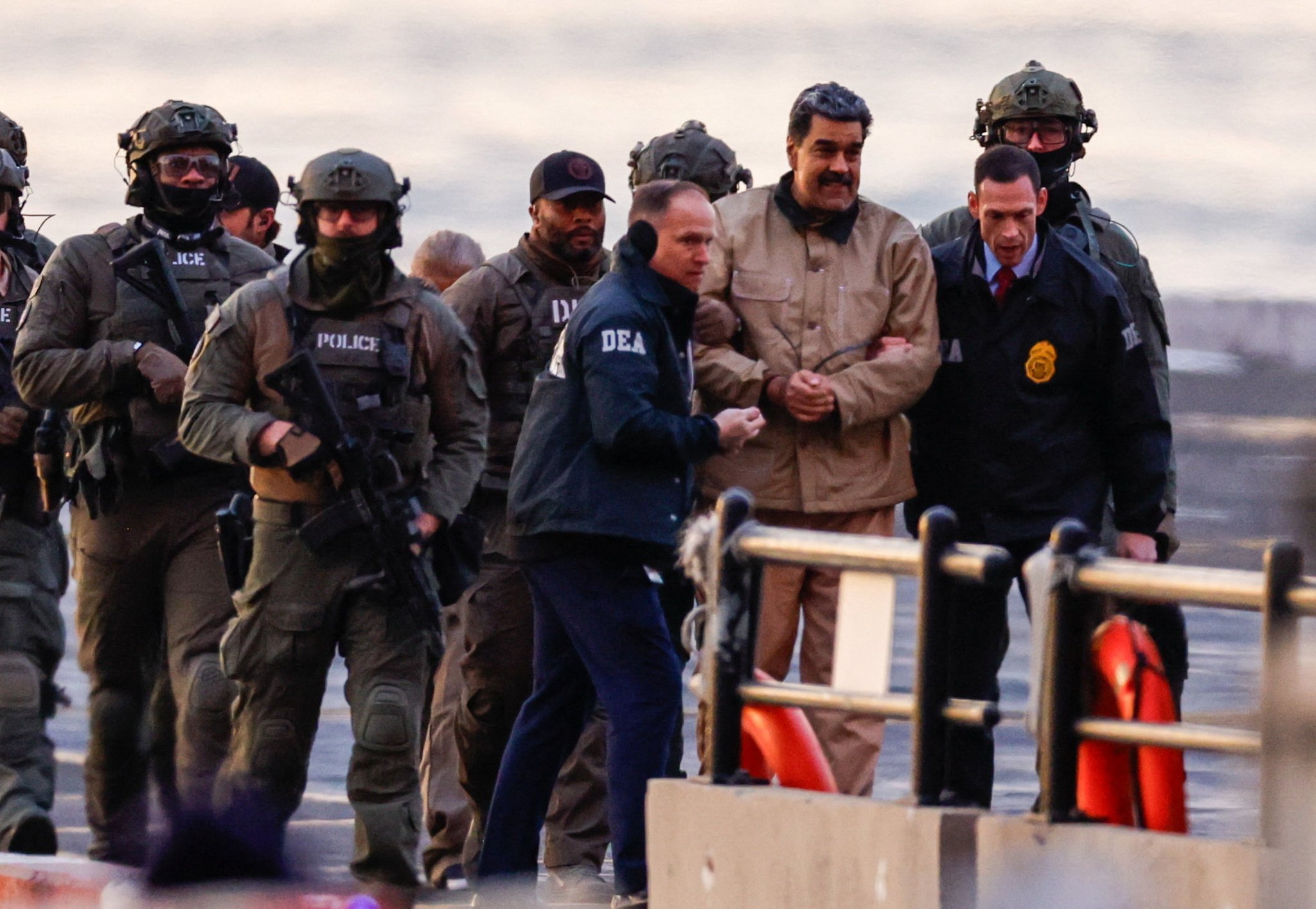 Just In! Maduro, Wife Plead Not Guilty as Court Proceedings Begin in U ...